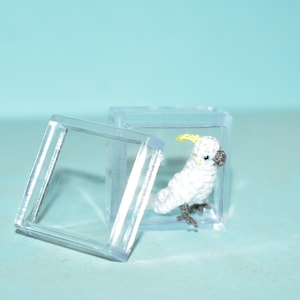 Miniature Cockatoo Parrot - Miniature Cockatoo Dollhouse Parrot ...