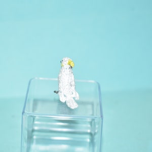 Miniature Cockatoo Parrot - Miniature Cockatoo Dollhouse Parrot ...