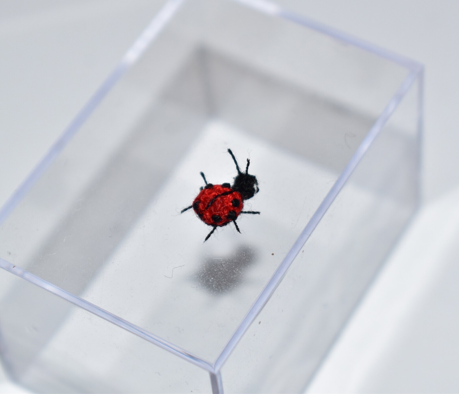 Miniature Ladybug Micro Ladybug Crochet Ladybug Miniature - Etsy