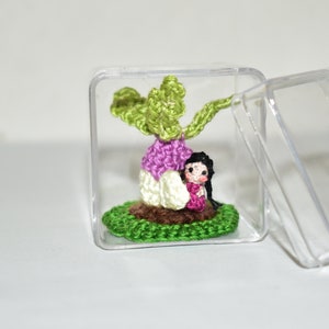 Handmade Turnip Crochet Turnip Home Decoration Extremely Micro Girl ...