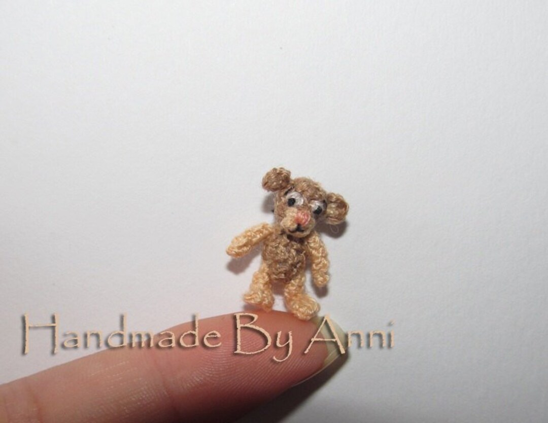 Micro Bear Toy - Miniature Teddy Bear Tiny Little Teddy Bear Artist ...