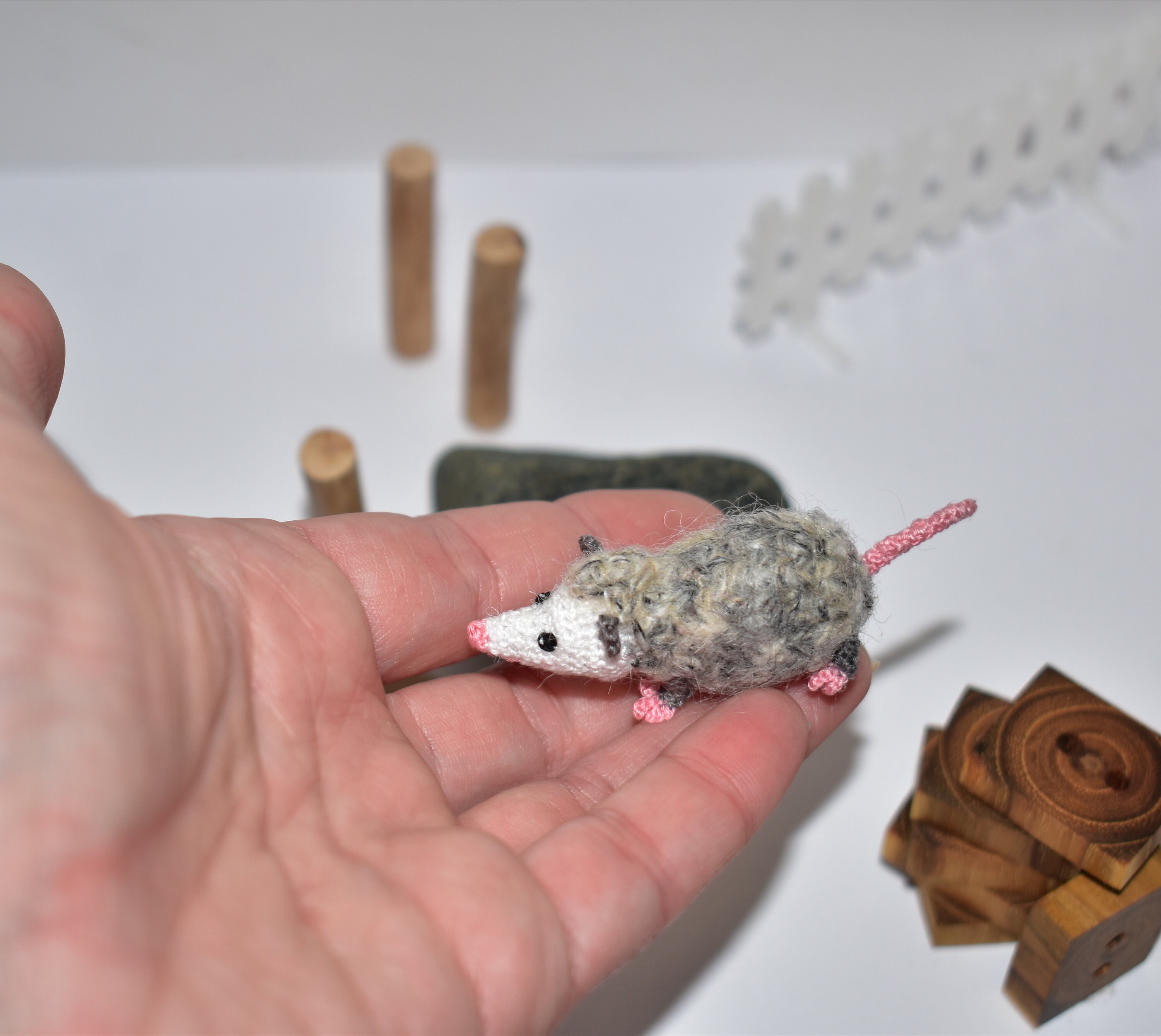 Miniature Opossum - Gift Opossum Artist Miniature Ooak Opossum - Etsy UK