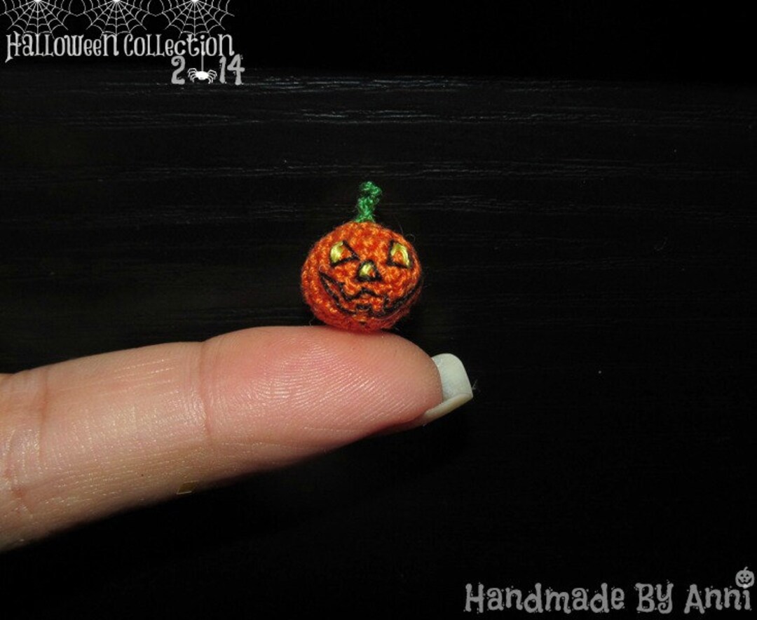 Miniature Halloween Pumpkin Dollhouse Halloween Miniature Halloween ...