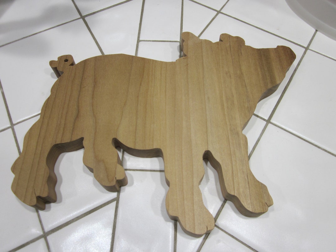 Toad-ally Wildboar Wilbur Curly Tail Pig Hog Charcuterie Boards ...
