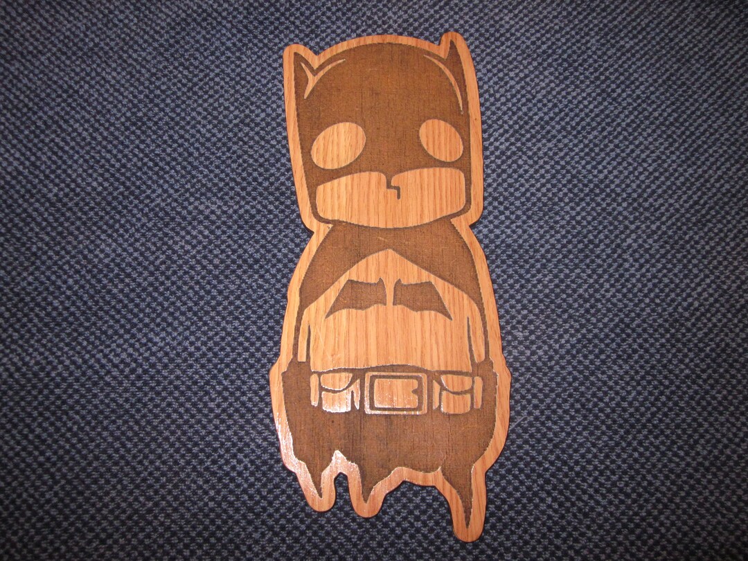 Toad-ally Humorous Bat Man, DC Sign, Trivet, Knickknack, Wall Decor ...