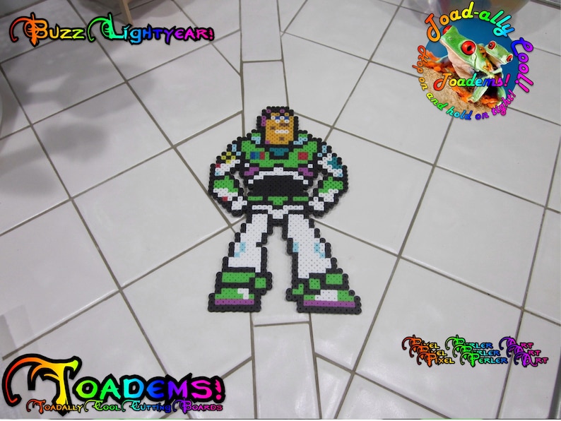 Toad-ally Trendy Pixels: Buzz Lightyear Woody Perler Bead Pixel Art ...
