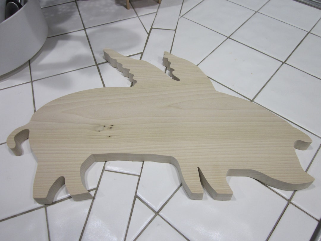 Toad-ally Hog Wild Flying Pig Hog Swine Charcuterie Boards - Etsy