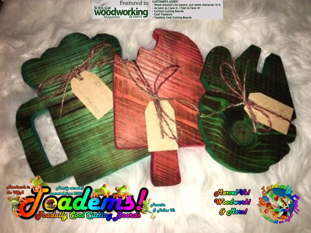 Toad-ally Color Shou Sugi Ban Beer Falcon Charcuterie Boards - Etsy