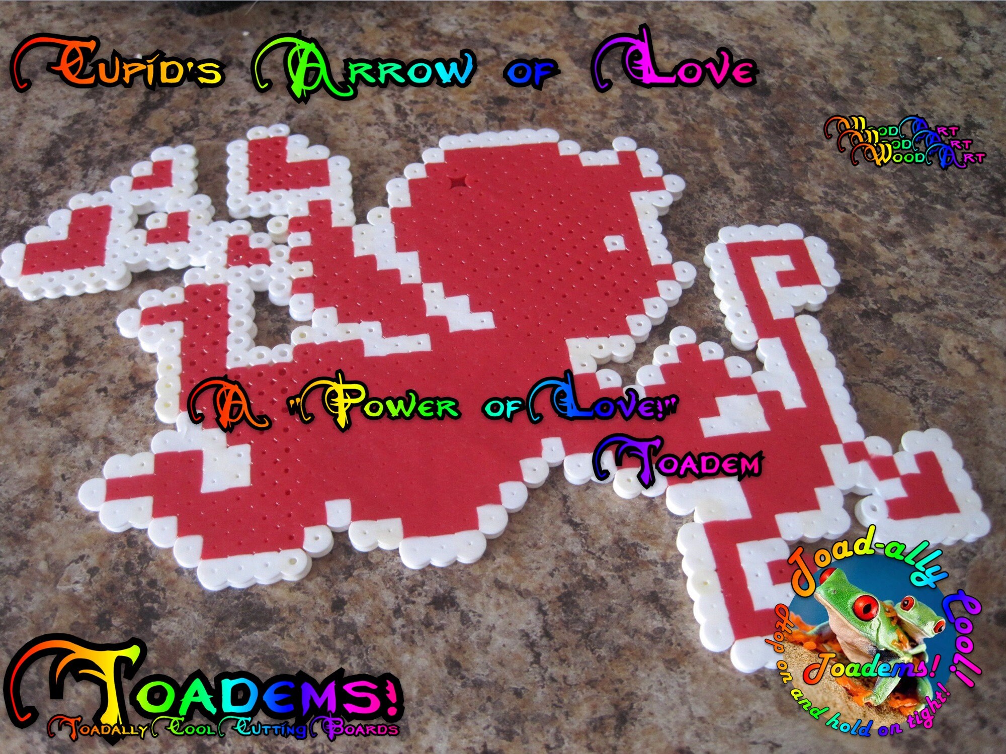 Cupid's Arrow perler Bead Art Love Lover Cherub - Etsy