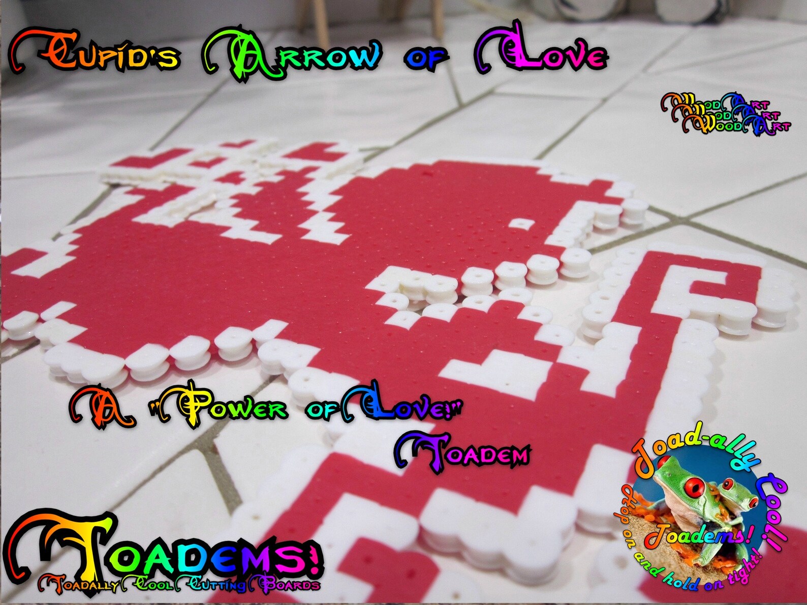 Cupid's Arrow perler Bead Art Love Lover Cherub - Etsy