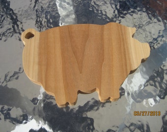 Textured Wild Boar Razorback Magnet - Etsy