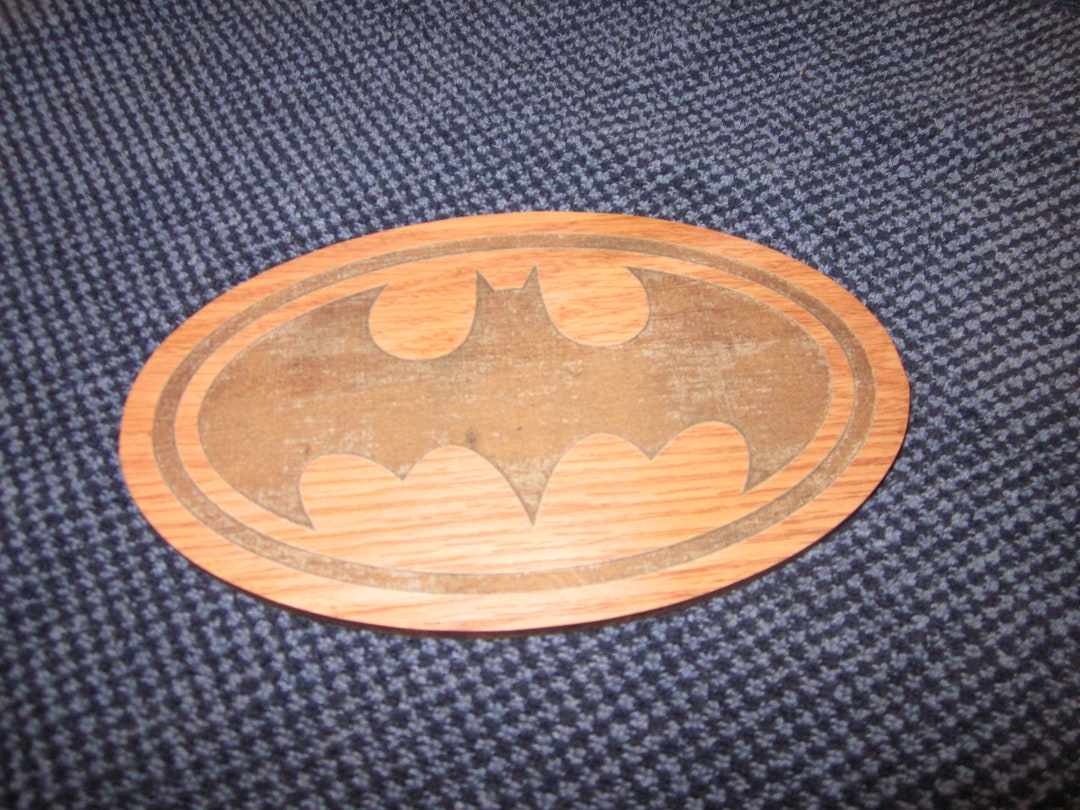 Toad-ally Awesome Bat Logo, DC Sign, Trivet, Knickknack, Wall Decor ...