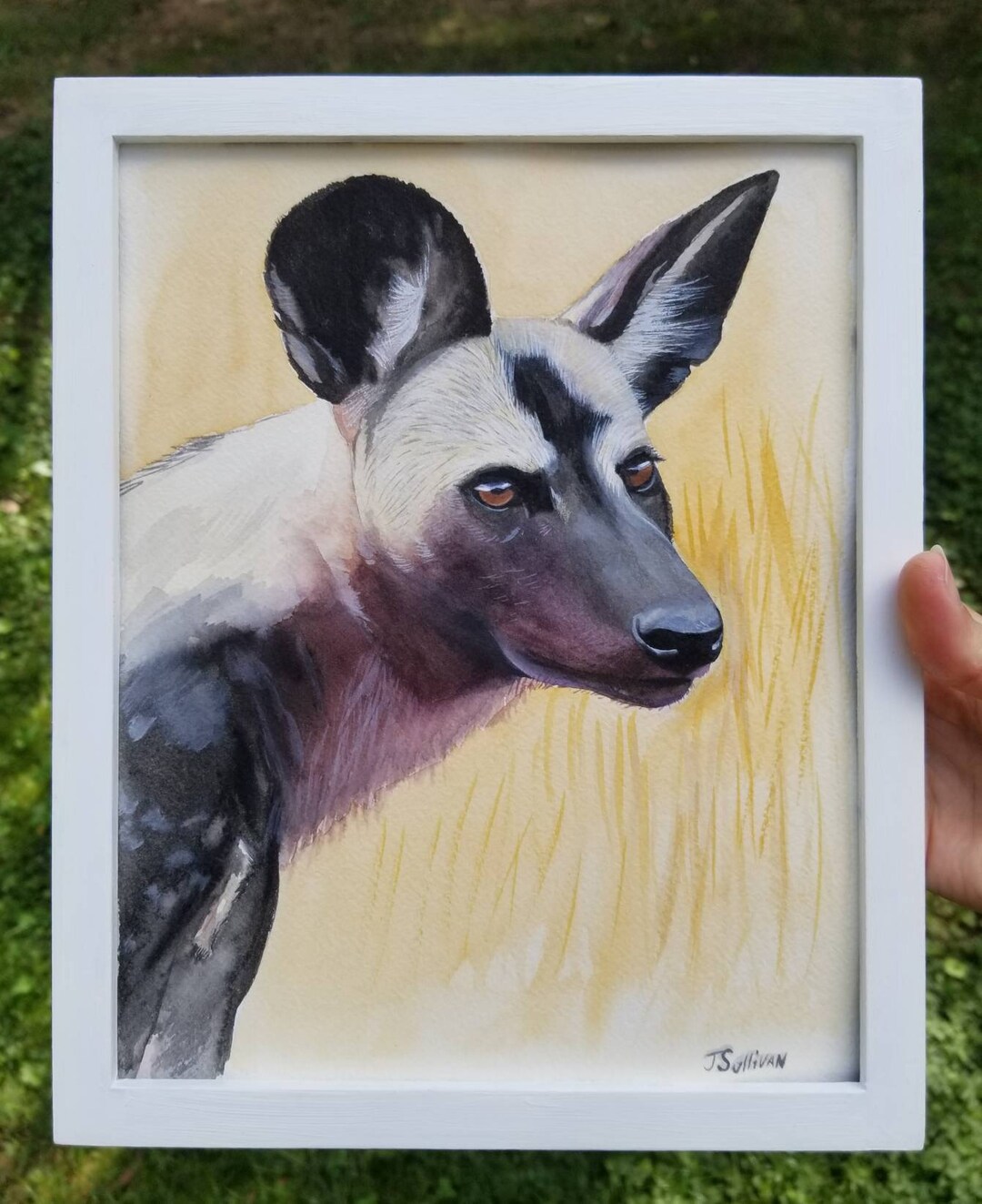 African Wild Dog Art, African Painted Dog, African Wildlife, Wildlife ...