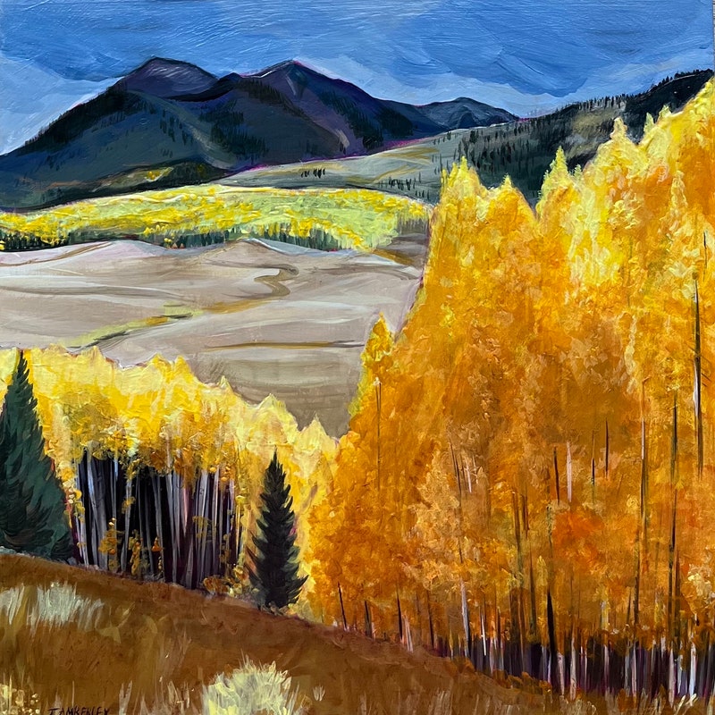 Aspen Tree Art - Etsy