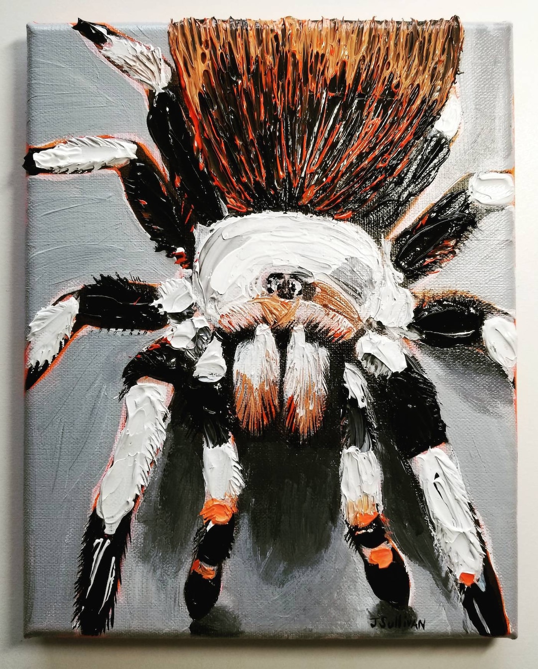 Arachnid Art, Spider Painting, Cute Spider, Original Halloween Art ...