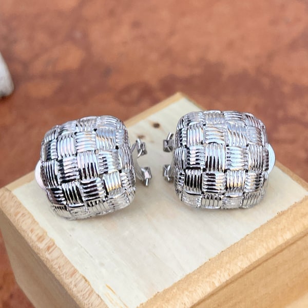 Omega Back Earrings - Etsy