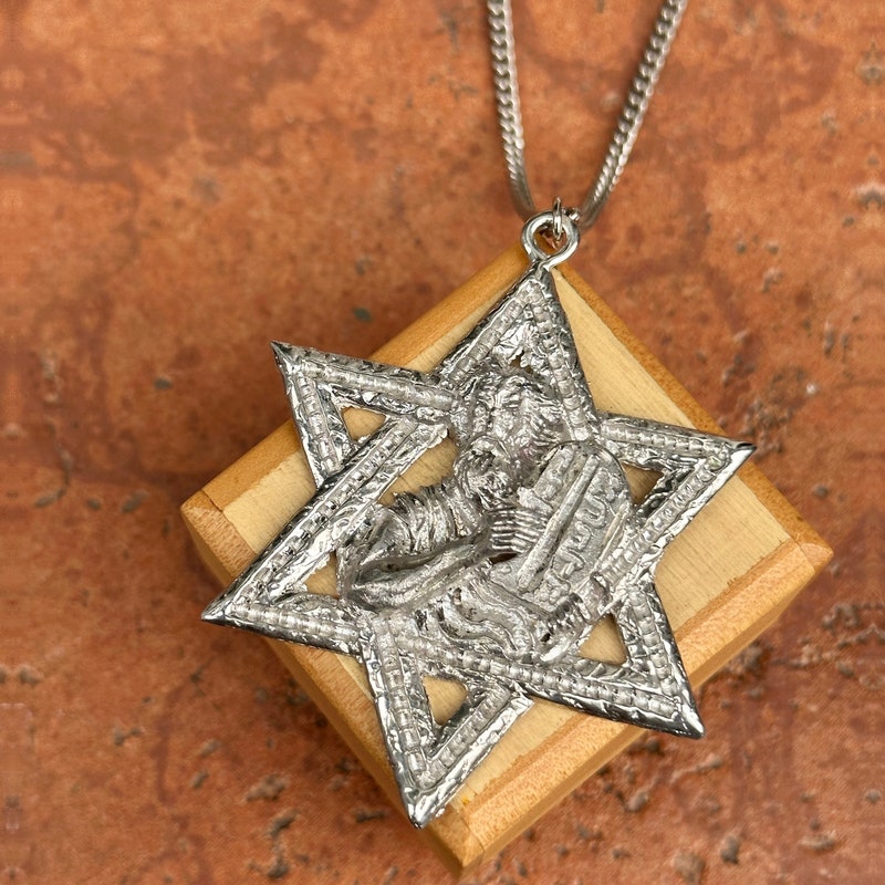 Star of David Chain for Men - Etsy