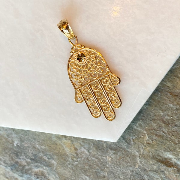 Hamsa Charm - Etsy