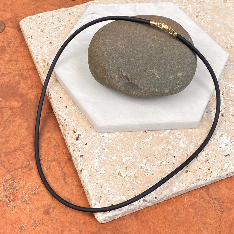 Rubber Necklace - Etsy