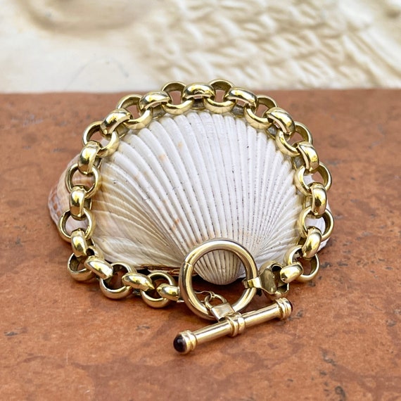 14k gold toggle bracelet store
