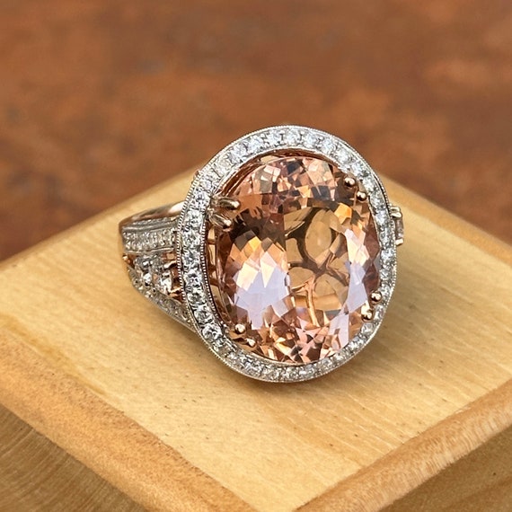 7 carat morganite ring store