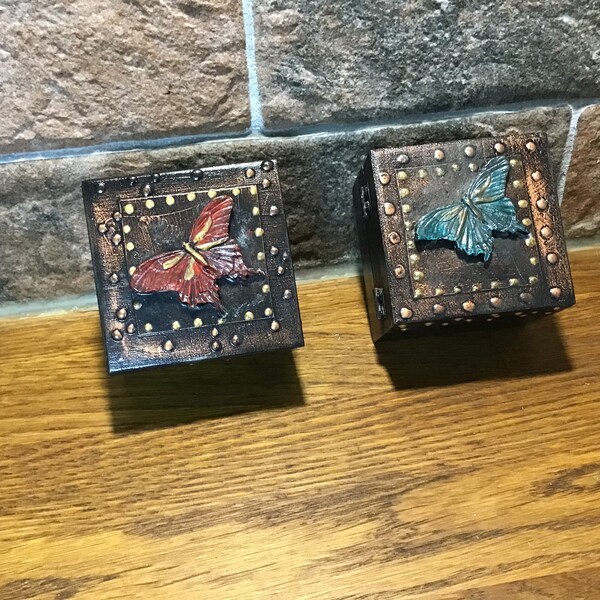 Hand Decorated Box - Etsy