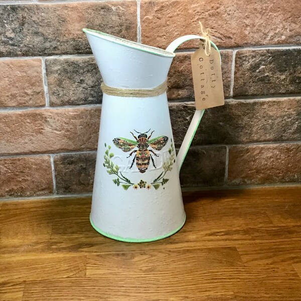 Rustic Pitcher - Etsy