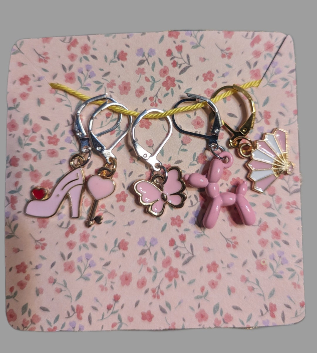 Pink Lady : Stitch Markers for Crocheting and Knitting - Etsy