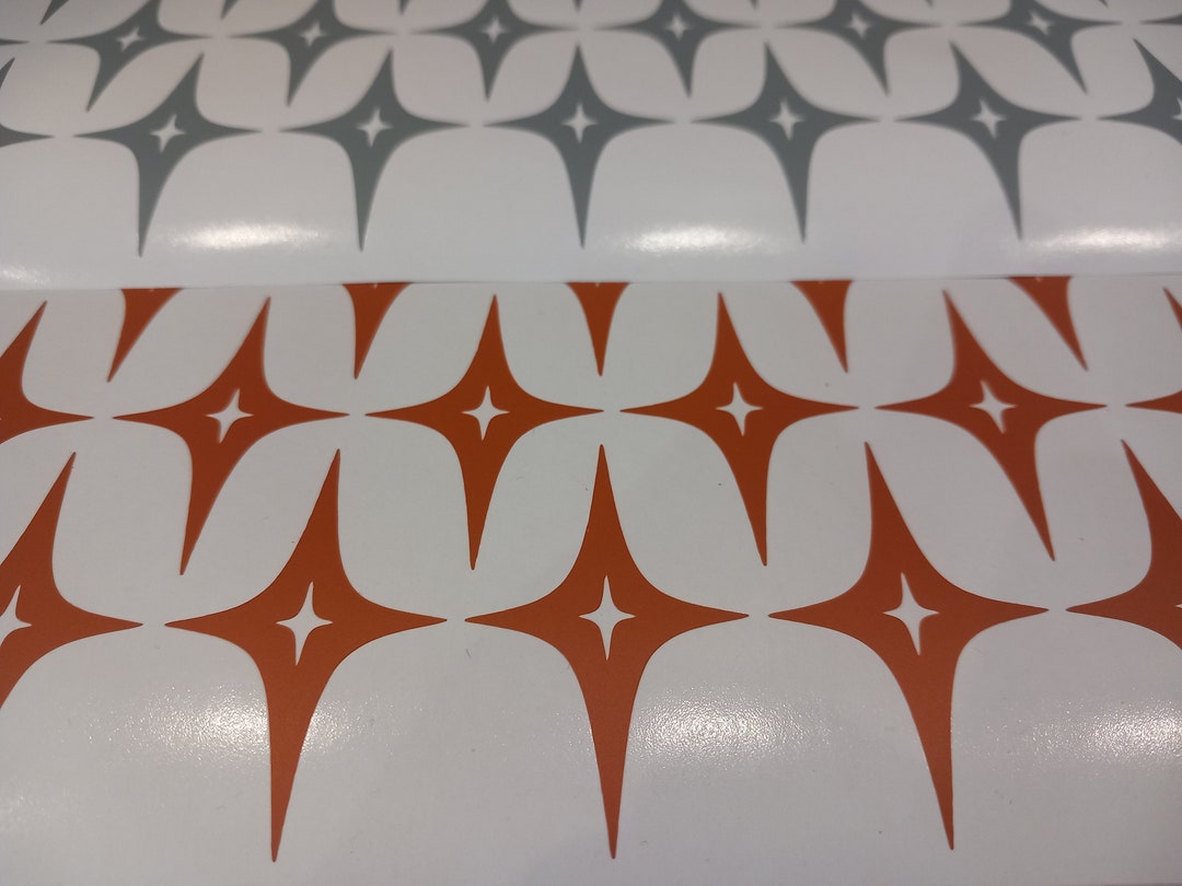 20 X Star Stickers, Vinyl Decal,retro Starburst Decals. - Etsy