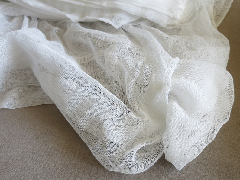 1/10/20/50 Yards White Cotton Cheesecloth,gauze Table Runner ...