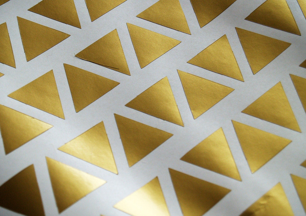 Set 100-1''triangles Stickers Vinyl Decal Envelope - Etsy