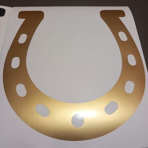 20 X Horseshoe Decals/stickers, Good Luck Decal. - Etsy