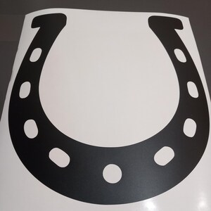 20 X Horseshoe Decals/stickers, Good Luck Decal. - Etsy