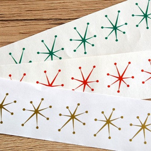 Retro Starburst Wall Decals Vintage Star Decal Vinyl Sticker - Etsy