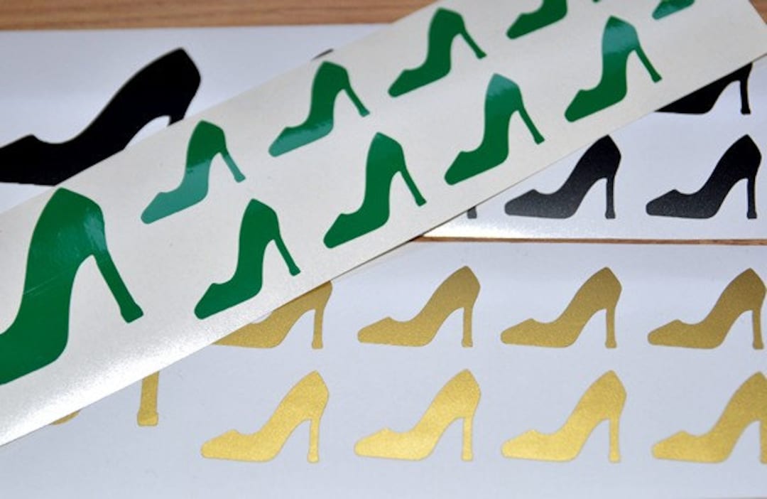 20 X High Heel Stickers, Shoe Vinyl Decals,planner Stickers. - Etsy