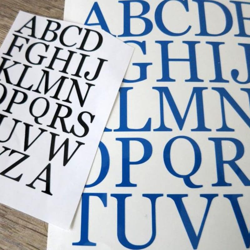Vinyl Letters - Etsy