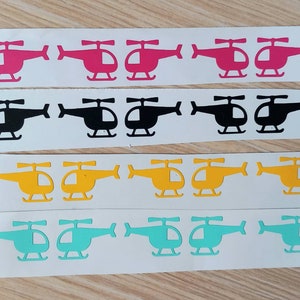 20 X Helicopter Stickers, Helicopter Vinyl Decal. - Etsy