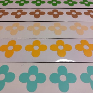 20 X Flower Vinyl Decals/stickers. Home Decor Decal. - Etsy