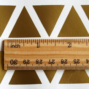 Set 100-1''triangles Stickers, Vinyl Decal, Envelope Seals,geometric Shape,mini Stickers. - Etsy