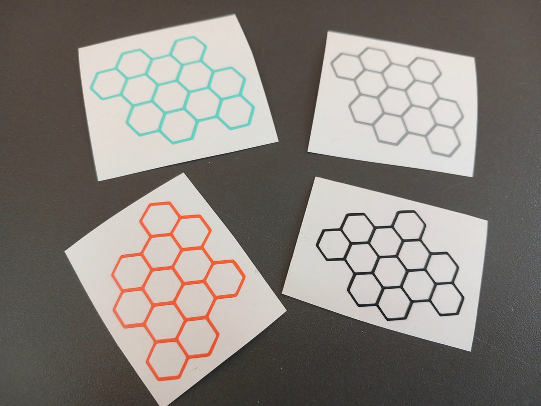 Honey Comb Decal/sticker. Honey Decal .beekeeper Decal. - Etsy