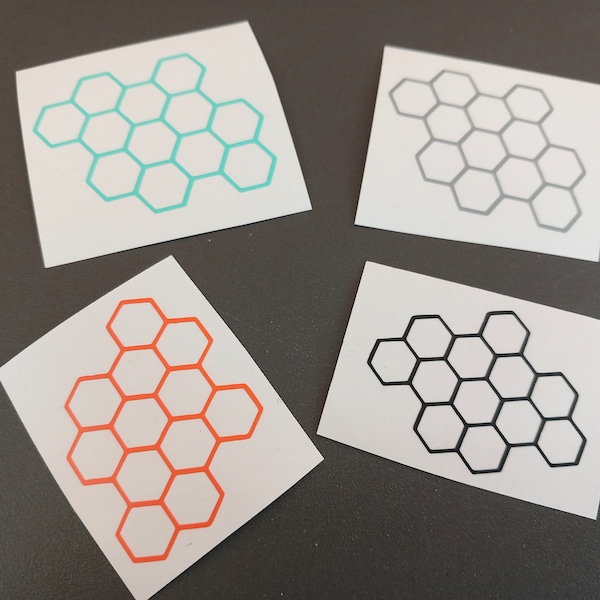 Honeycomb Car Decal - Etsy Canada