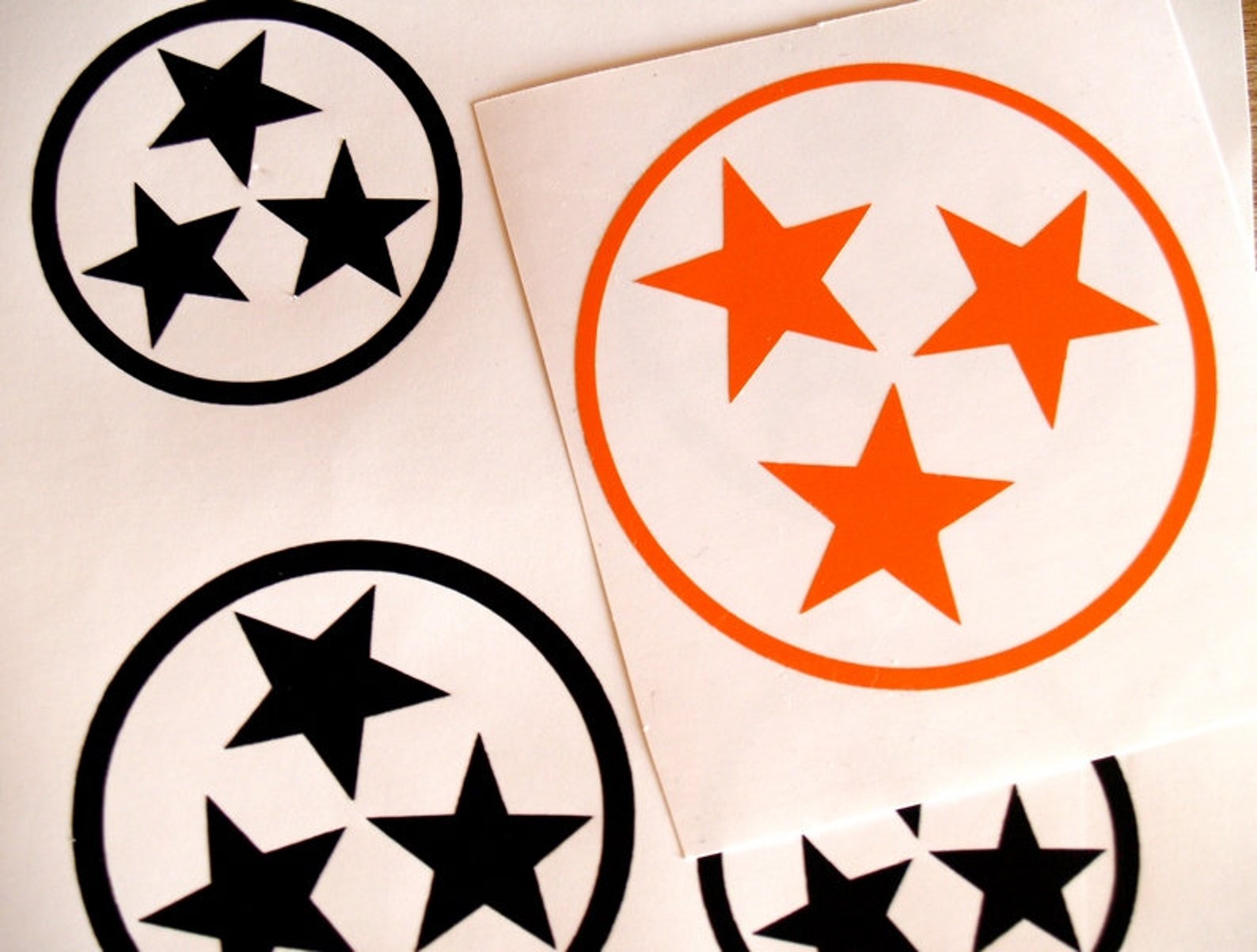 Tennessee Tristar Vinyl Decal . | Etsy