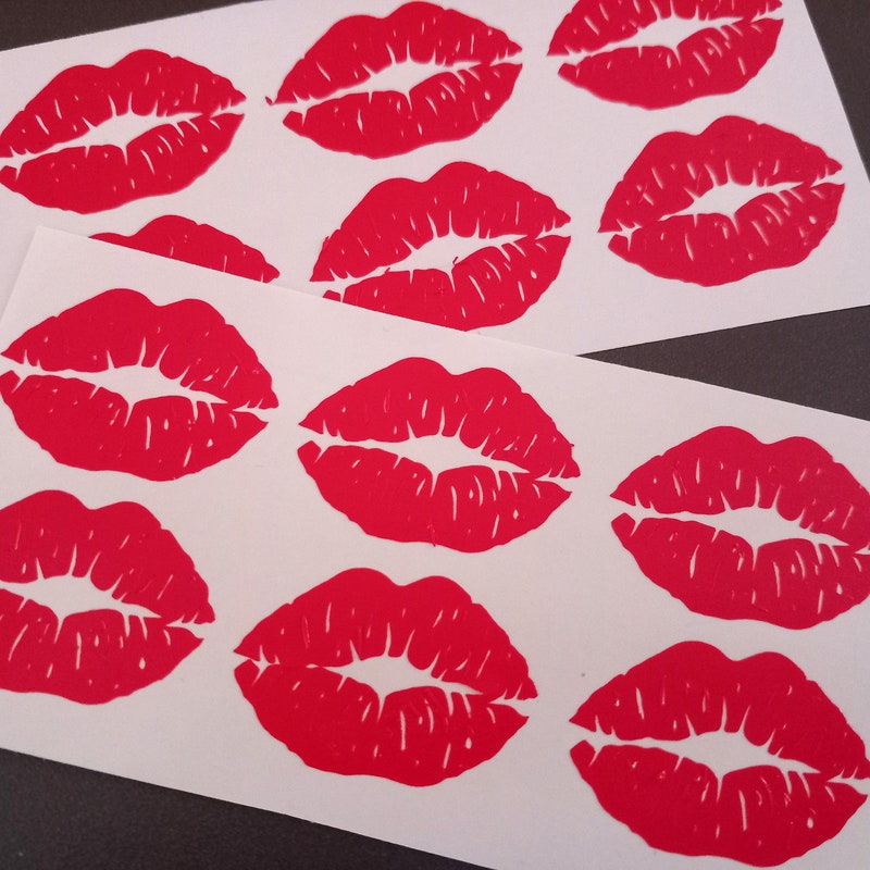 Red Kiss - Etsy