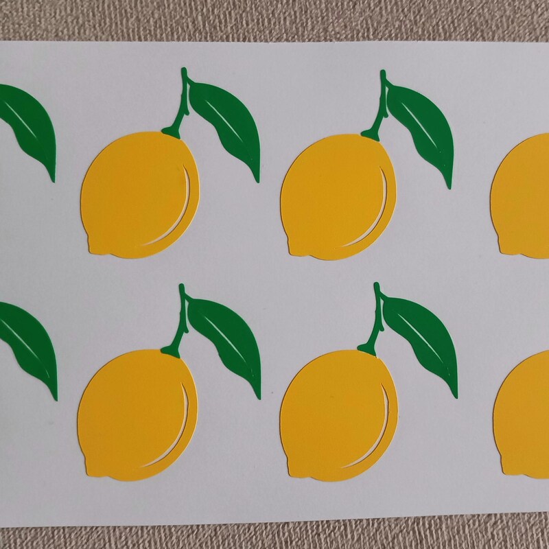 Lemon Wall Decals - Etsy