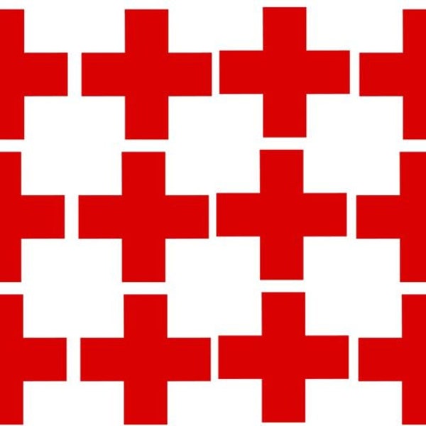 Medical Cross Decals - Etsy