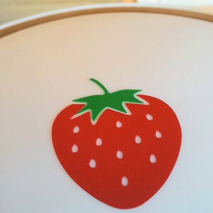Set of 12 X Strawberry Vinyl Decals/stickers.berry Decals. - Etsy
