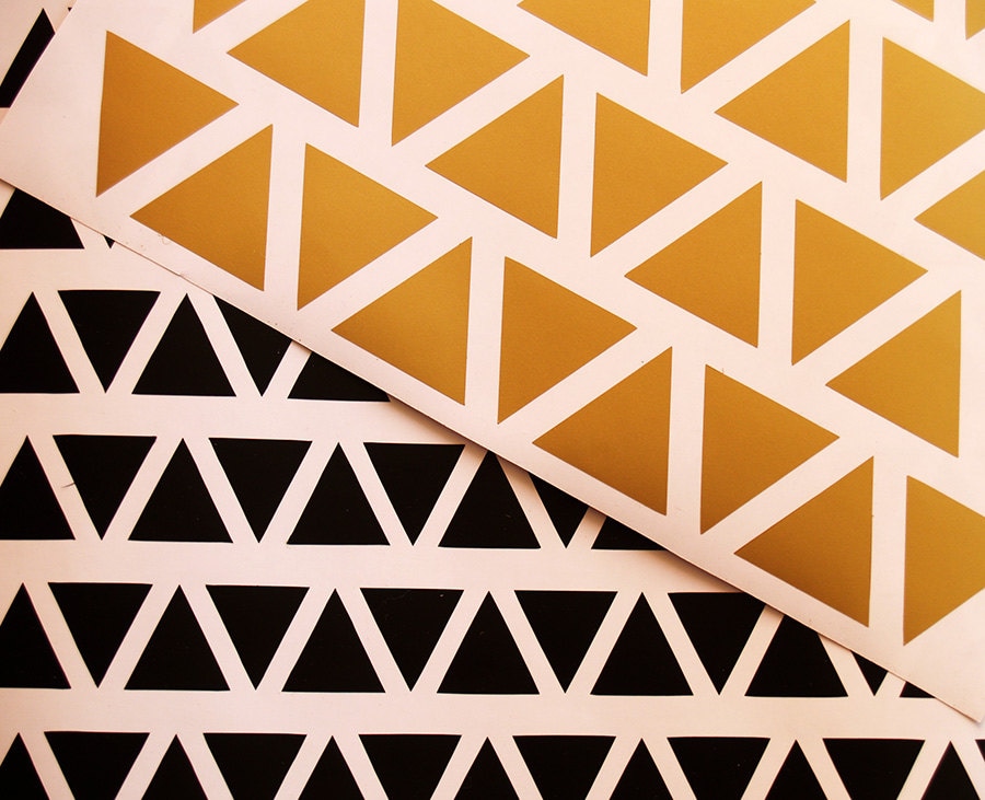 Set 100-1''triangles Stickers Vinyl Decal Envelope - Etsy