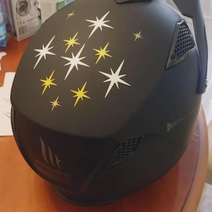 30 X Star Stickers, Vinyl Decal,retro Starburst Decals.home Decor ...