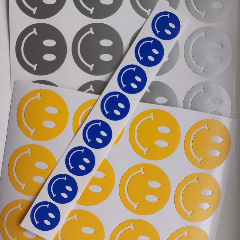 Smiley aufkleber - Etsy.de