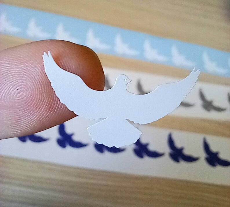 30 X Dove Stickers, Vinyl Decal,bird Decal. - Etsy